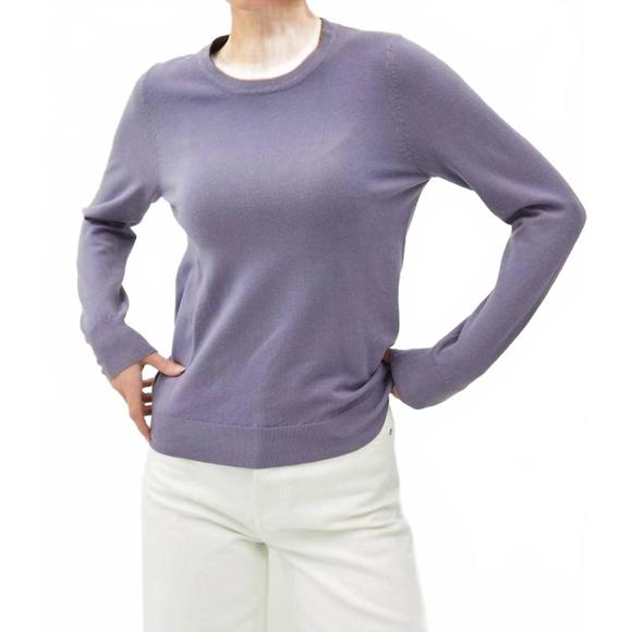 BE COOL | Sweaters | New Be Cool Crew Neck Sweater In Lavander | Poshmark